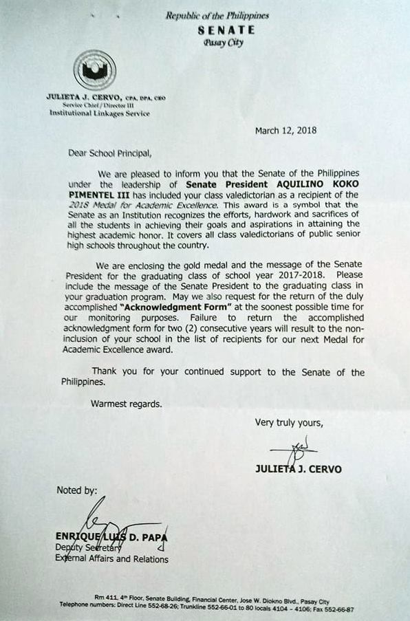 News – Moonwalk National High School